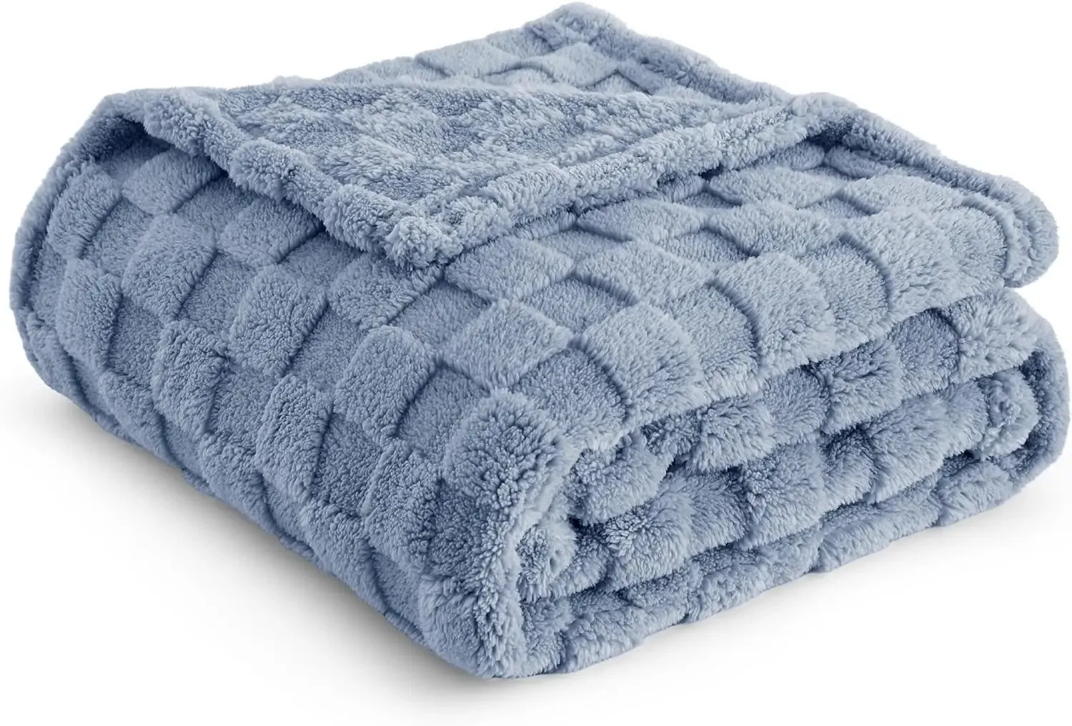 Premium Quality Fleece Blanket King Size - Super Soft & Cozy Dark Blue ...