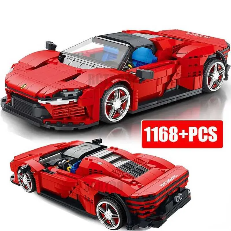 Creative Racing Supercar Set 2022 Car Ferrari Daytona SP3 Model ...