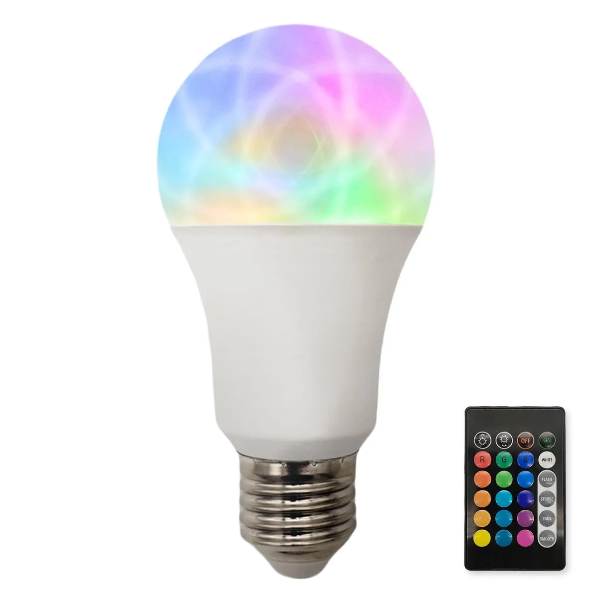 Motorized Rotating Disco Light Bulb: 3-Mode Color Projection, Multi ...