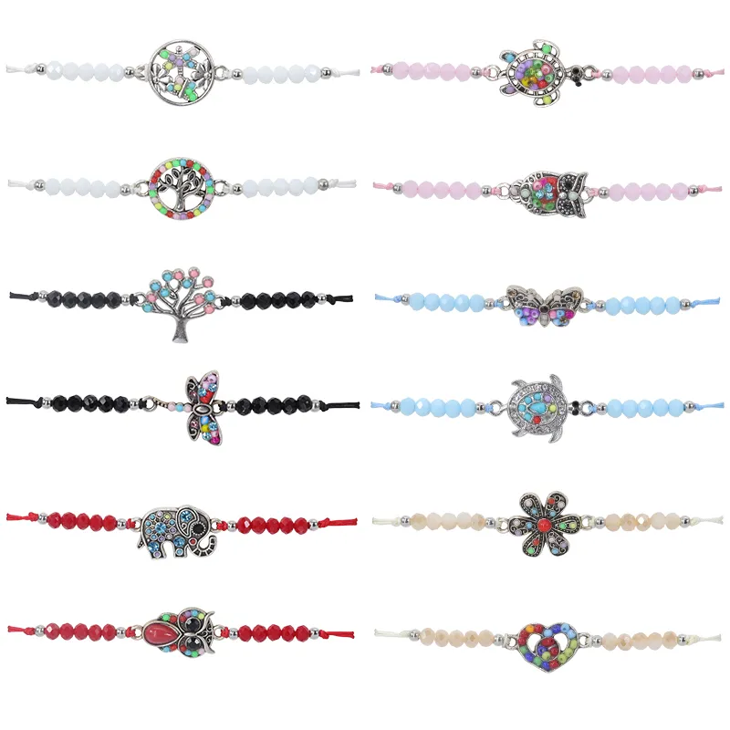 Crystal Beaded Insect Bracelet: Nature Inspired Wildlife Jewelry From ...