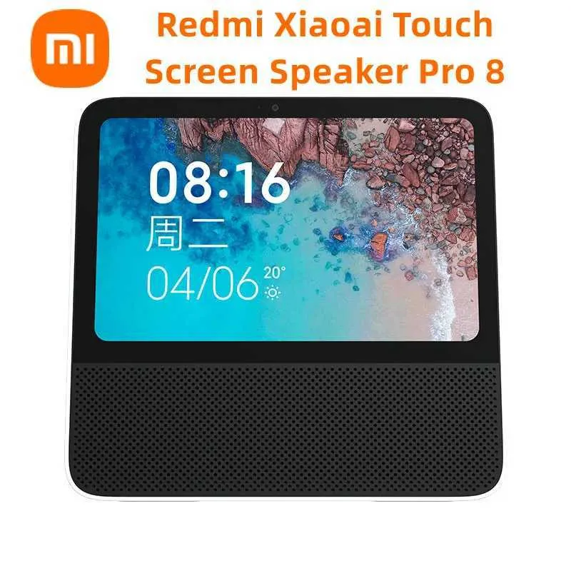 Premium 8-Inch Smart Touch Screen Speaker - Portable, Unplugged Design ...