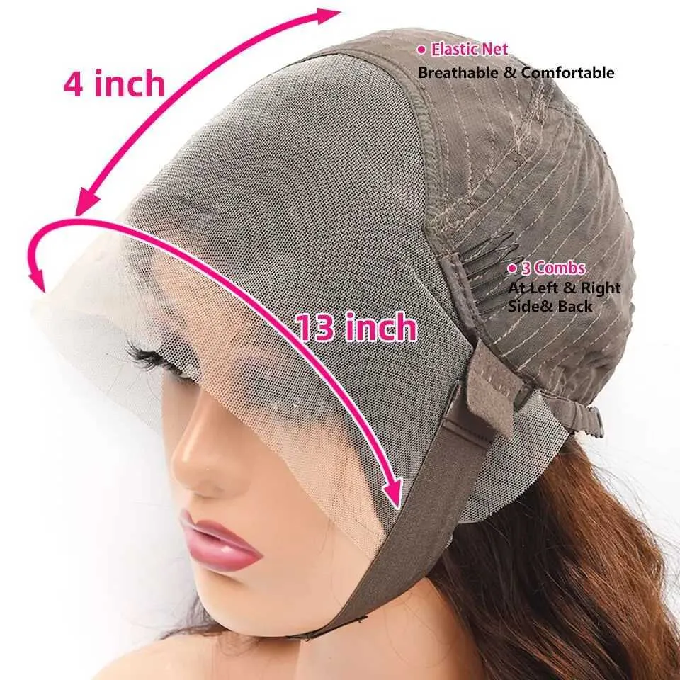 Premium Grey Blonde Loose Wave Lace Front Wig - Transparent Lace, Best ...