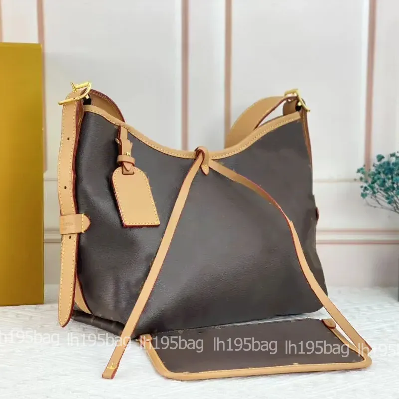 Famous Brand Leather Messenger Tote Bag Vintage Pattern Crossbody ...