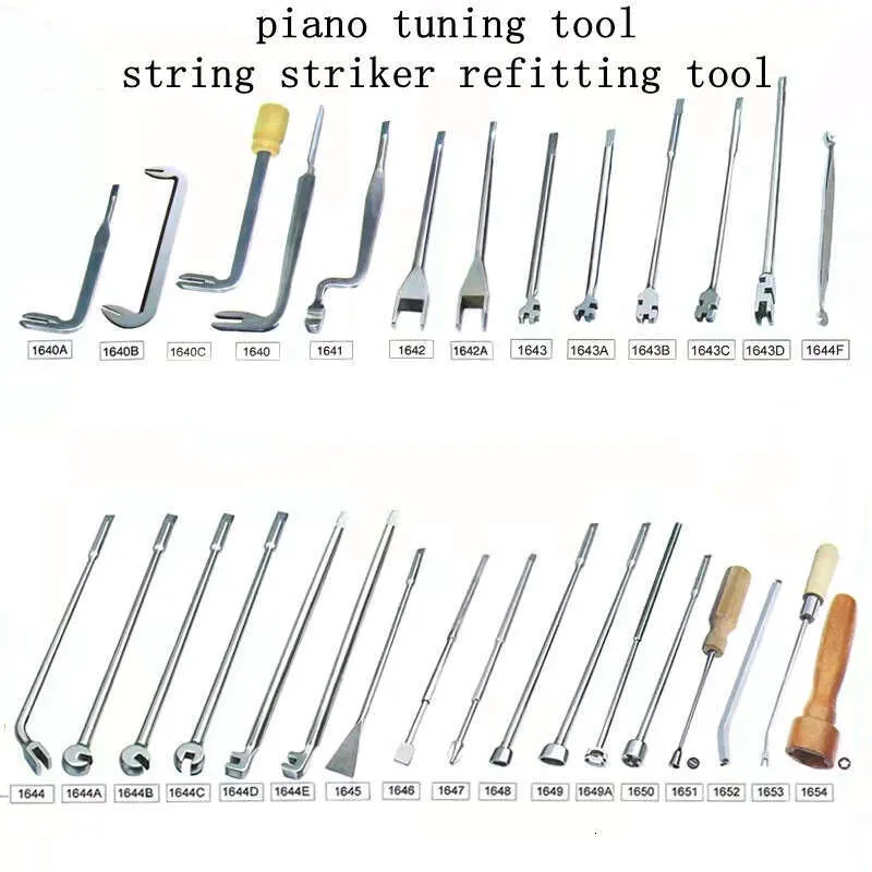 Piano Tuning Tool Set - String Hine Repair Spoon, Nail, Multi-hole ...