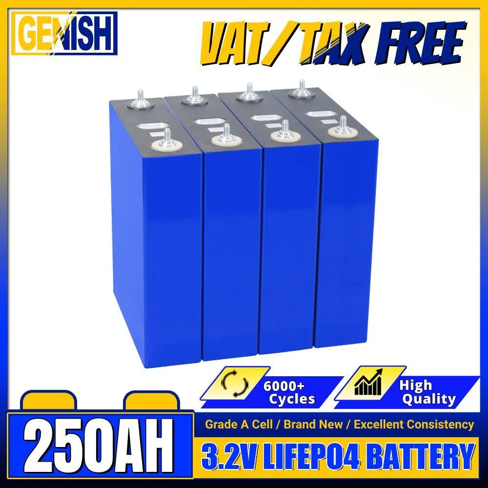 250Ah Grade A LiFePO4 Exide Battery 200ah Price For Solar Energy, RV ...