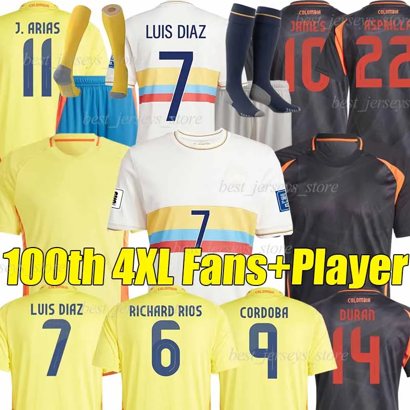 Retro Centenary Soccer Player Uniform Set 4XL/24/25 CoLoMbIaS With ...