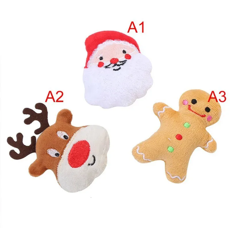 DHgate.com:Plush Christmas Dog Toy - Santa Elk Gingerbread Man Cartoon ...