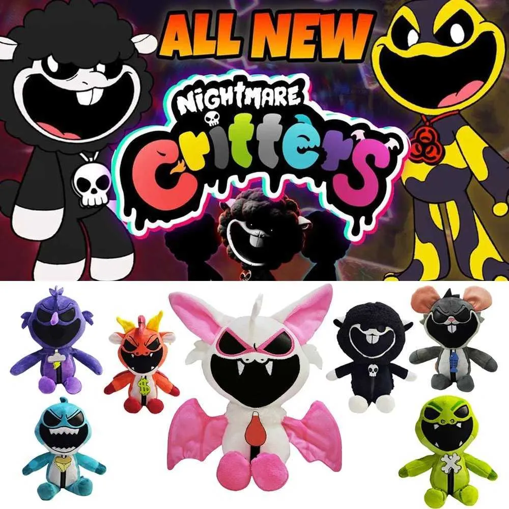 Creepy Cute Plush Sheep Stuffed Animal Toy - Soft & Spooky Halloween ...