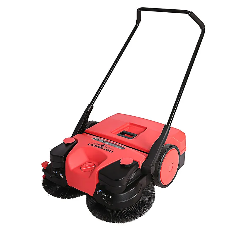 Electric Spray Hand Sweeper - Heavy Duty Road Sweeper, Industrial Floor ...