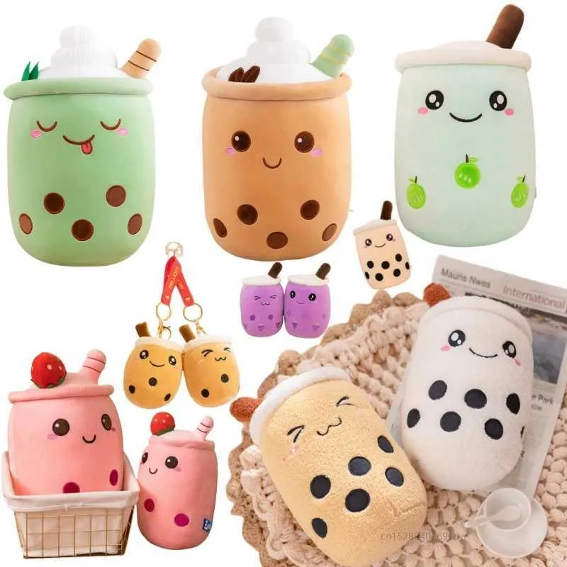Kawaii Boba Obst Bubble Tee All Serie Plüsch Spielzeuggefüllte Tiere ...