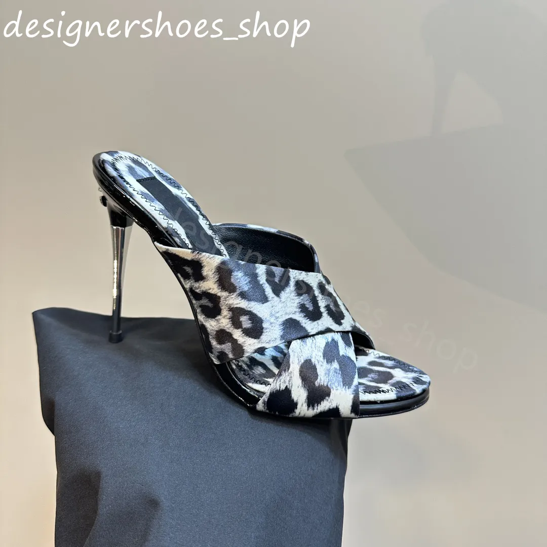 Bulk Designer Slide Sandals Womens Chic Stiletto Heel Slip On Mules ...