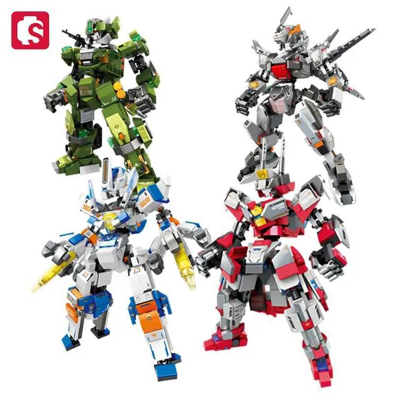 Sembo Glory BB Mech Series Transforming Mecha Assemblage Building Build ...