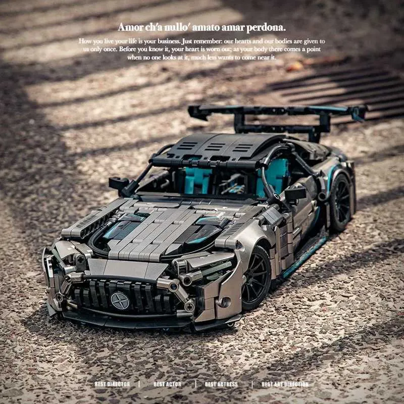 1 14 AMG GT Technical Car Model Building Kit For Adults Racing Supercar ...