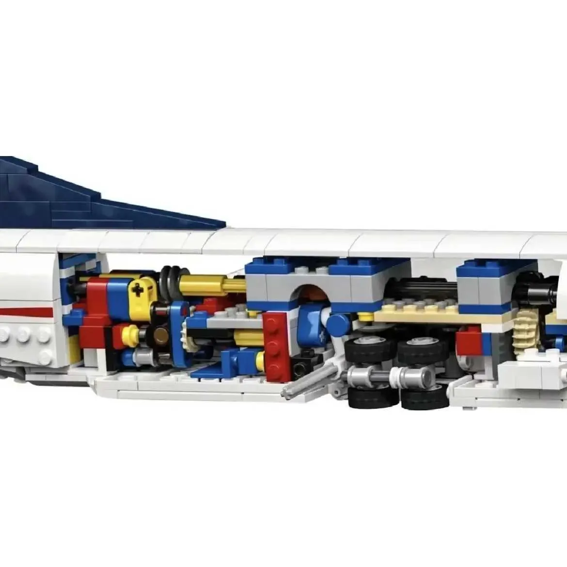 10318 Concorde Airbus Wooden Building Blocks 105CM Airplane Model ...