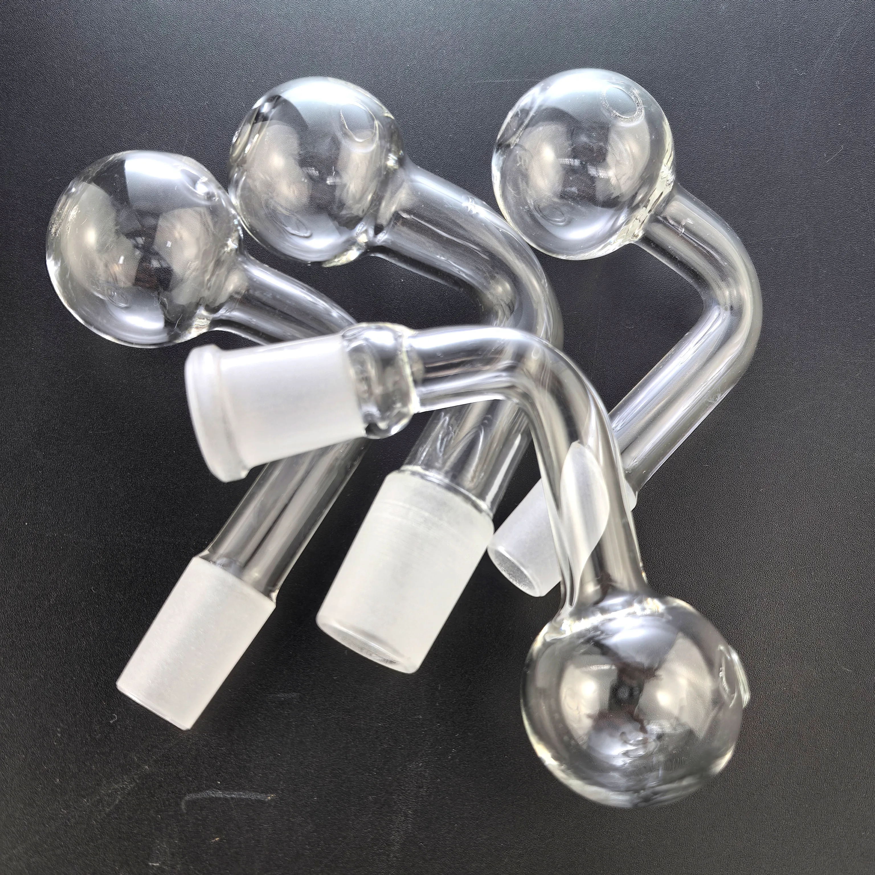 Pyrex Glass Oil Burner Pipe Smoking Pipes 14mm 18mm Male For Rig Water ...