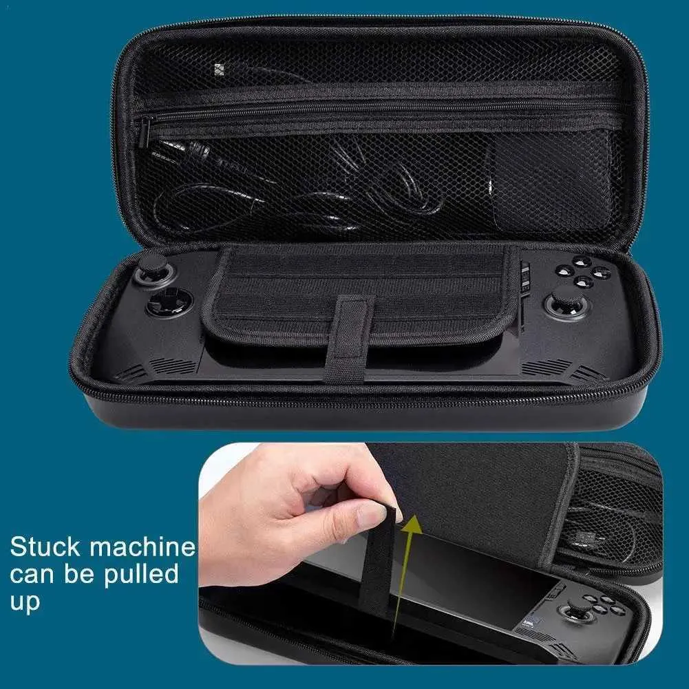 Premium Console Travel Bag: Shockproof, Waterproof EVA Leather Carrying ...