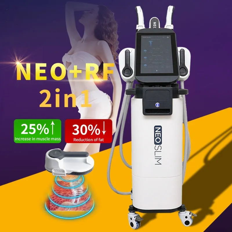 EMS Body Sculpting Machine FDA Approved 7 Tesla Hiemt RF Muscle ...
