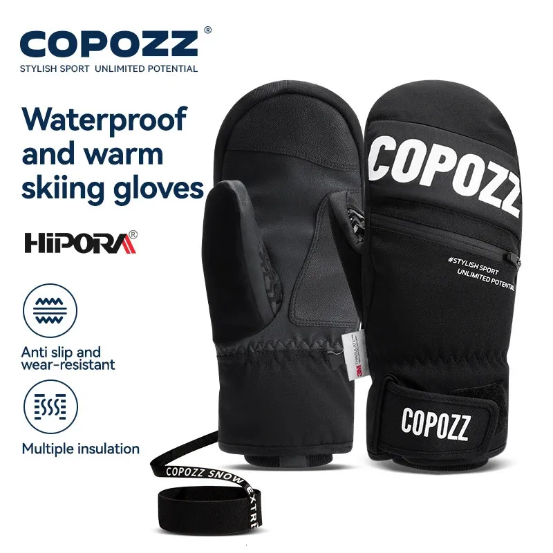 COPOZZ Thinsulate Thick Professional Best Ski Snowboard Gloves Gloves ...