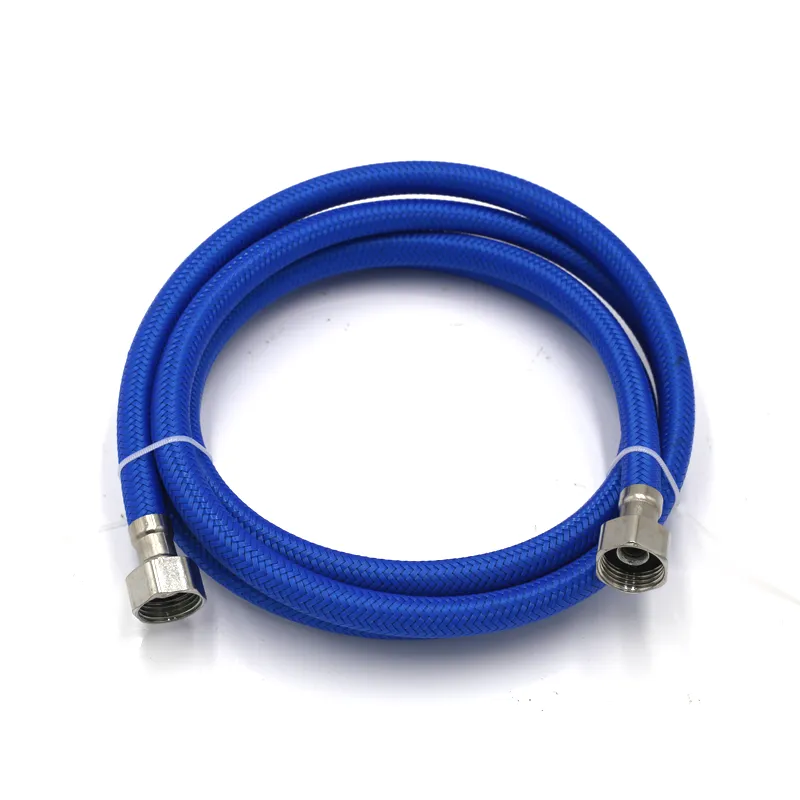 Soft And Flexible Stainless Steel Braided 1 1 4 Hose Blue, 200cm Length ...