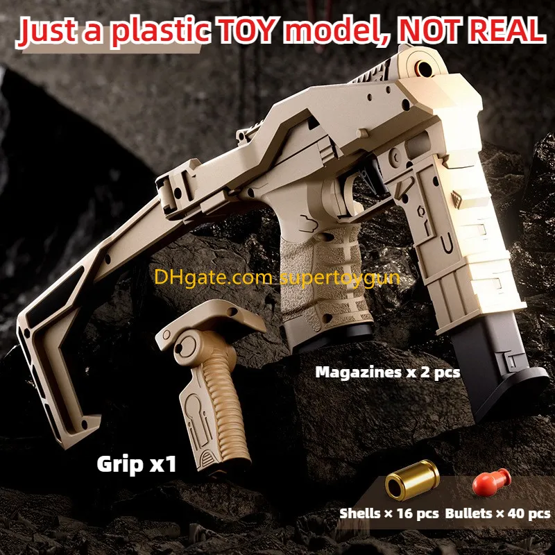 PPQ Soft Bullets Toy Gun Shells Ejection Launcher... From Supertoygun ...