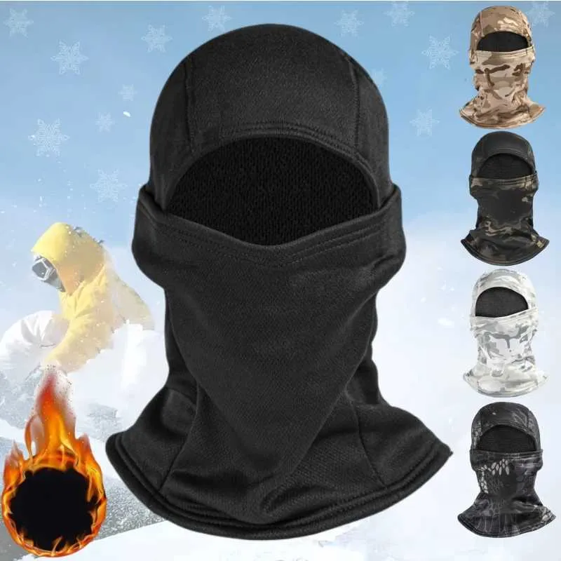 Men's Wool Balaclava Ski Mask - Warmth & Windproof for Motorcycle ...