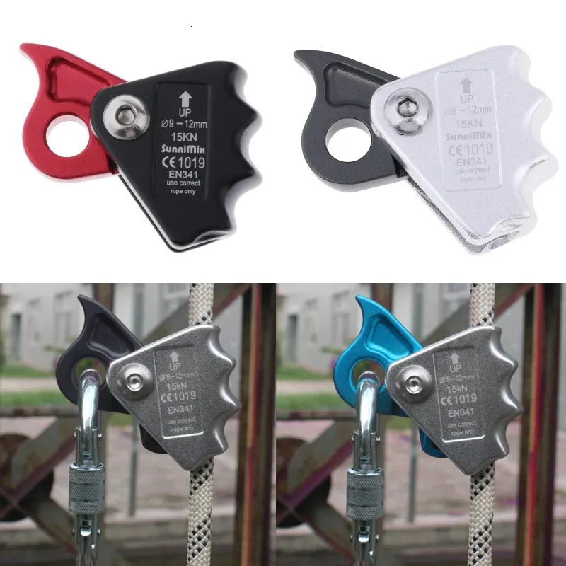 Climbing Rope Grab 9mm 12mm Rope Riser, 15KN Outdoor Climbing ...