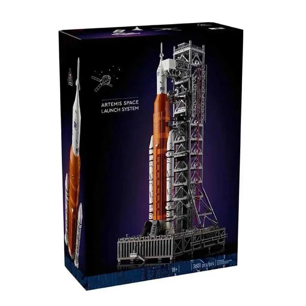 Artemis Space Launch System Model Building Kit Space SLS Blocks Bricks ...