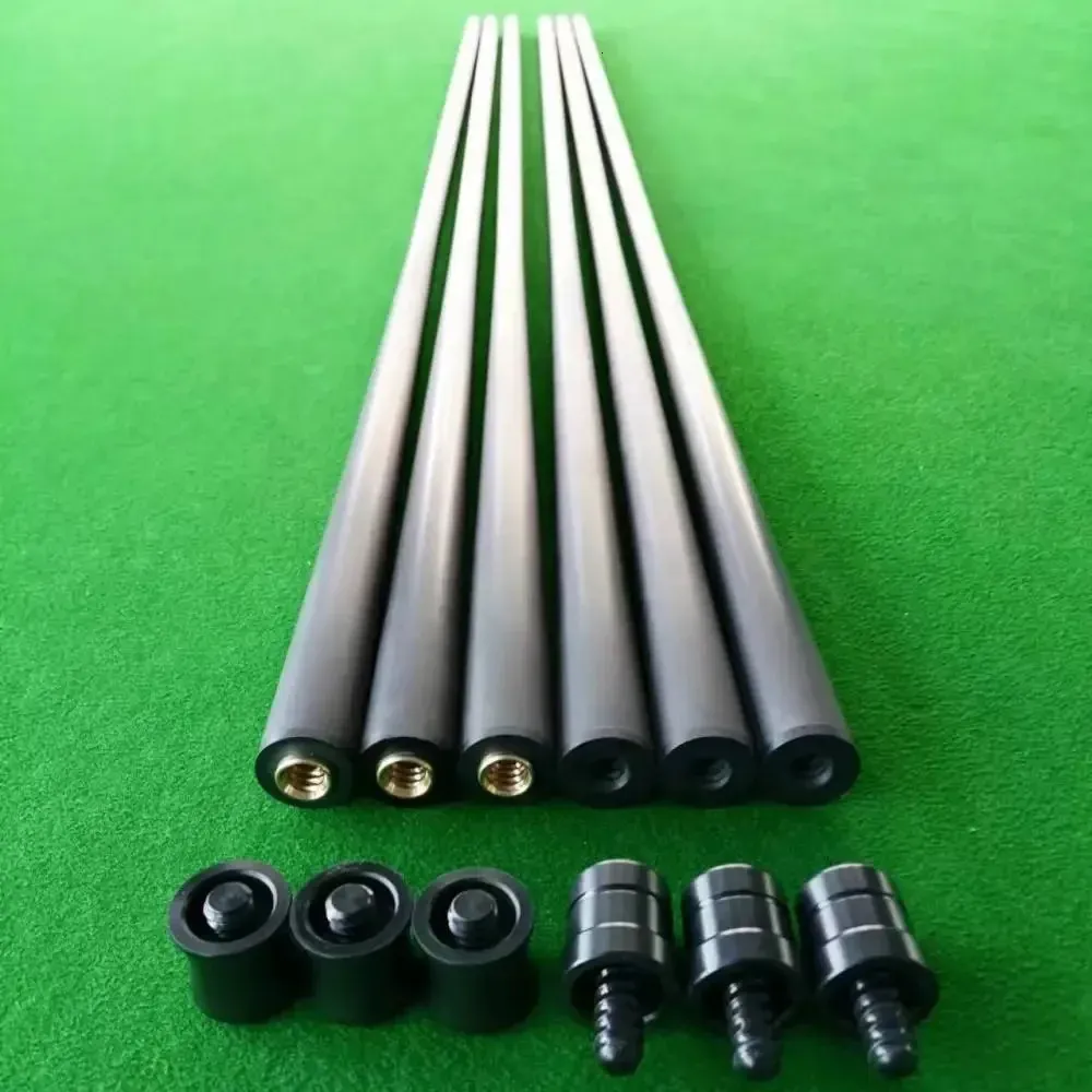 Pool Cue Shafts In Stock: Black Tech Carbon Fiber Billiard Shaft 12mm ...
