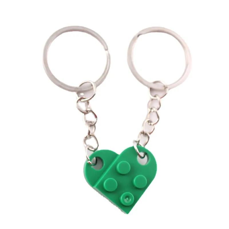 Matching Keychains For Couples Interlocking Heart... From Miaoyijewelry ...