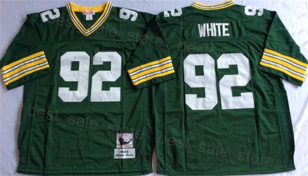 Retro Football Throwback Jerseys - Brett Favre 4, Bart Starr 15, Ray ...