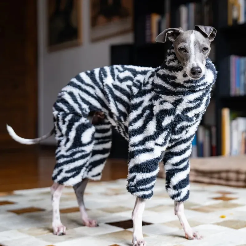 2026 New Zebra Double-Sided Velvet Puppy Clothes Warm and Soft for ...