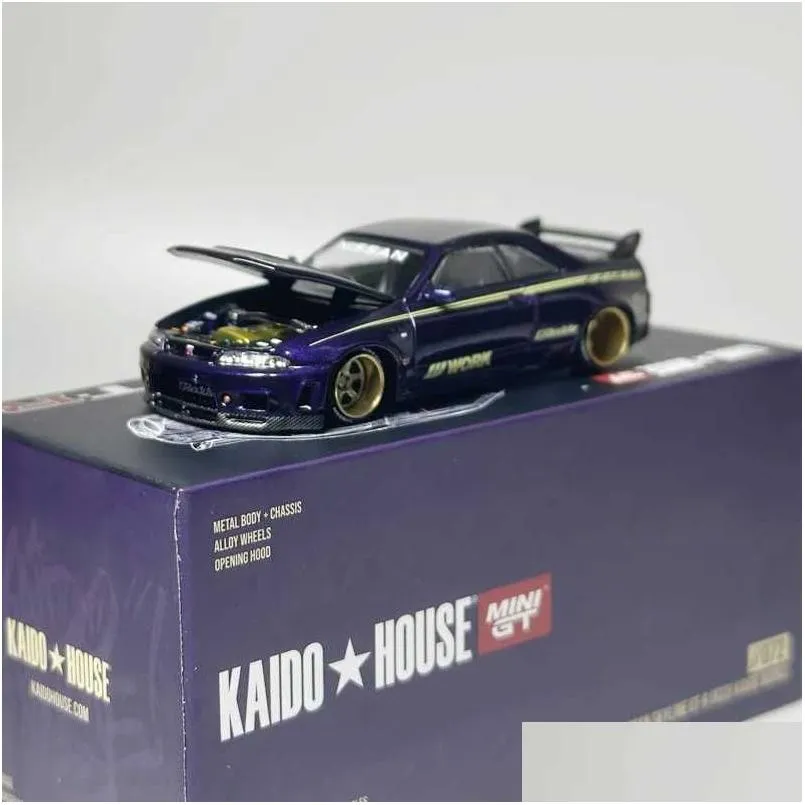 Diecast Kaido House Datsun Alloy Micro Scalextric Cars Includes 510, 8Rf, R34, RJ33, Nsx, And ...