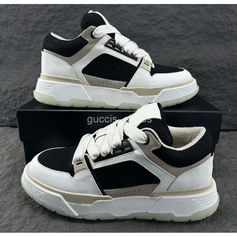 Wholesale Chunky Platform Sneakers | Unisex Nubuck & Mesh Leather Lace ...