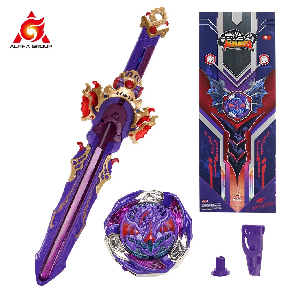 Infinity Nado 6 Package Skylord/Gale Wings Upgraded Beyblade Excalibur ...