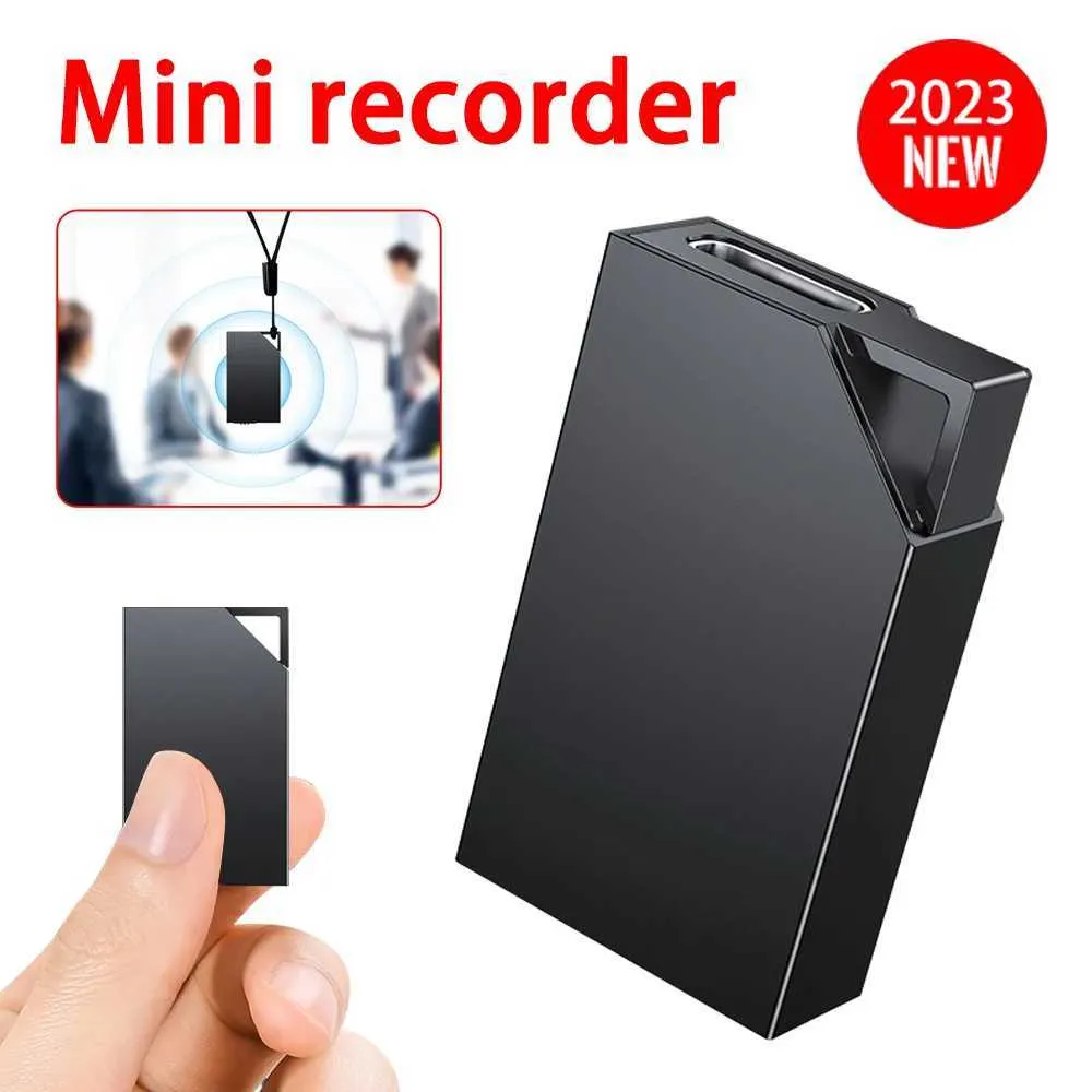 Ultra Thin Digital Voice Recorder Mini With Sound Activation, HD Noise ...