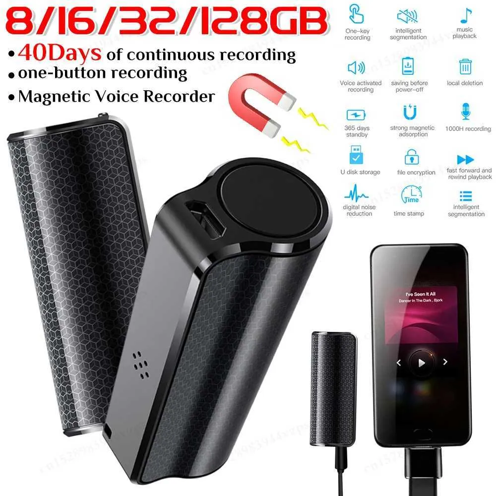 Long Standby Digital Voice Recorder Samsung S21 With Microphone And ...