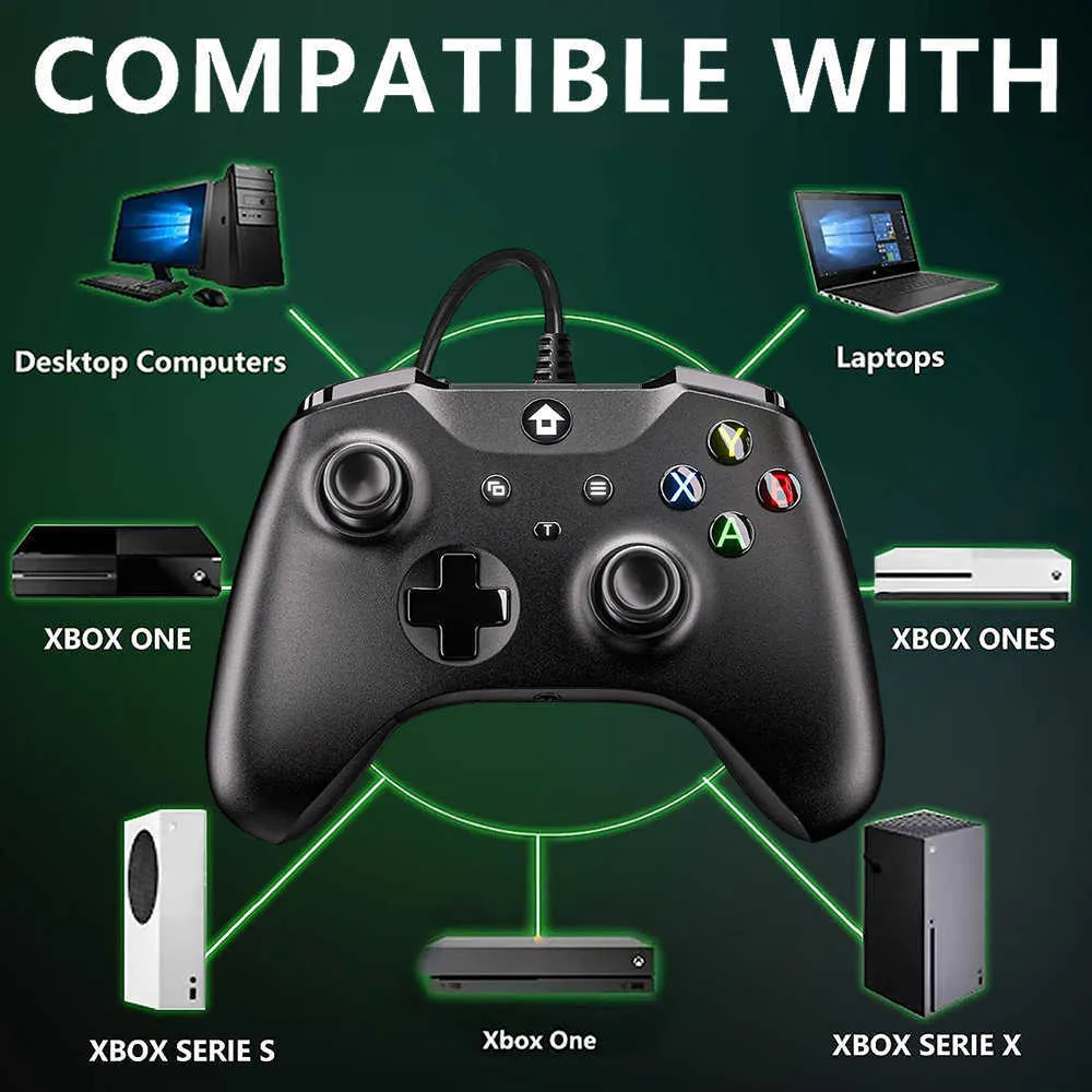DHgate.com:Xbox One Controller, USB Wired Gamepad for PC Windows ...