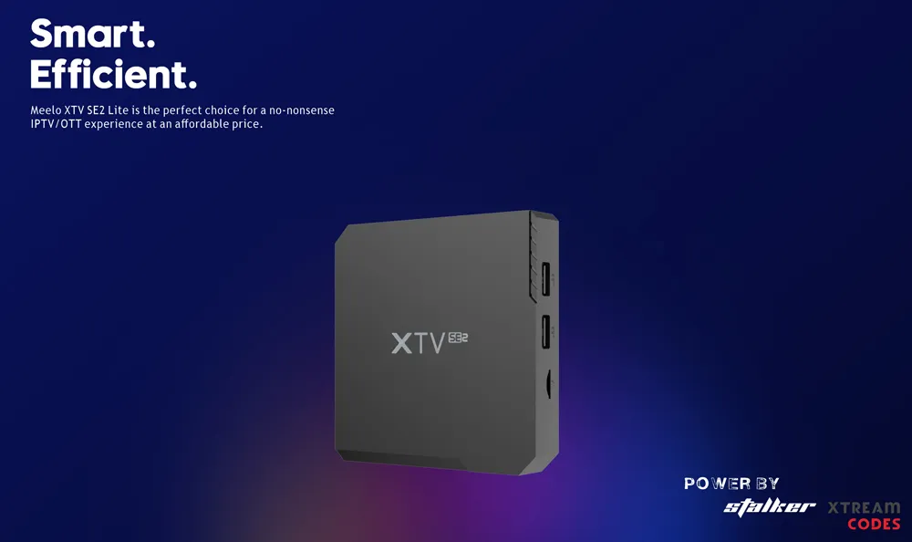 XTV SE2 Lite Android 11 Smart Box with Xtream StalkerID, 2G/8G WiFi, 4K ...