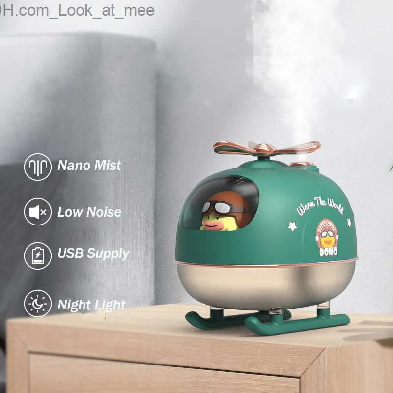 DHgate.com:2024Airplane Humidifier USB Diffuser, 300mL Mini Cartoon Air ...