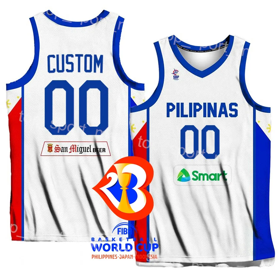 Printed Philippines Basketball 8 SCOTTIE THOMPSON Antetokounmpo Jersey ...