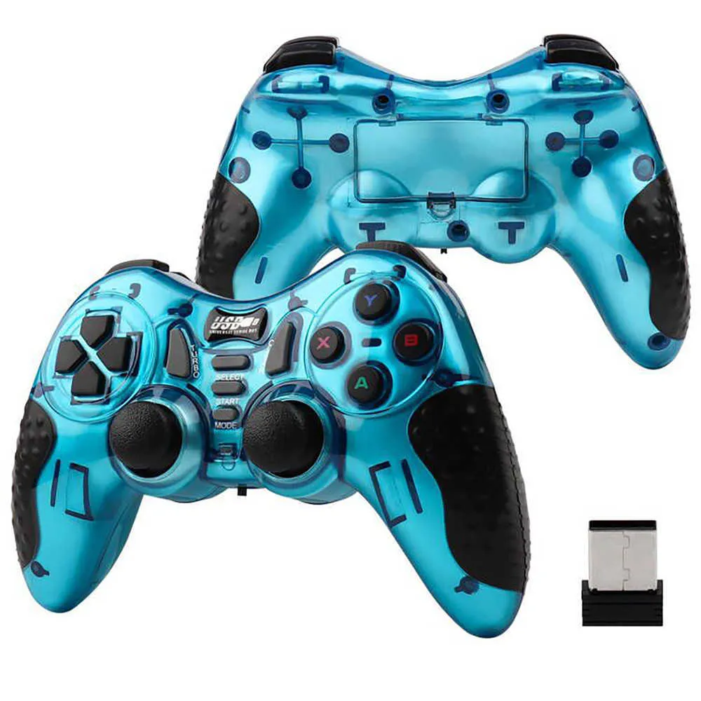 Wireless Game Controllers with USB Receiver, Double Gamepads for ...