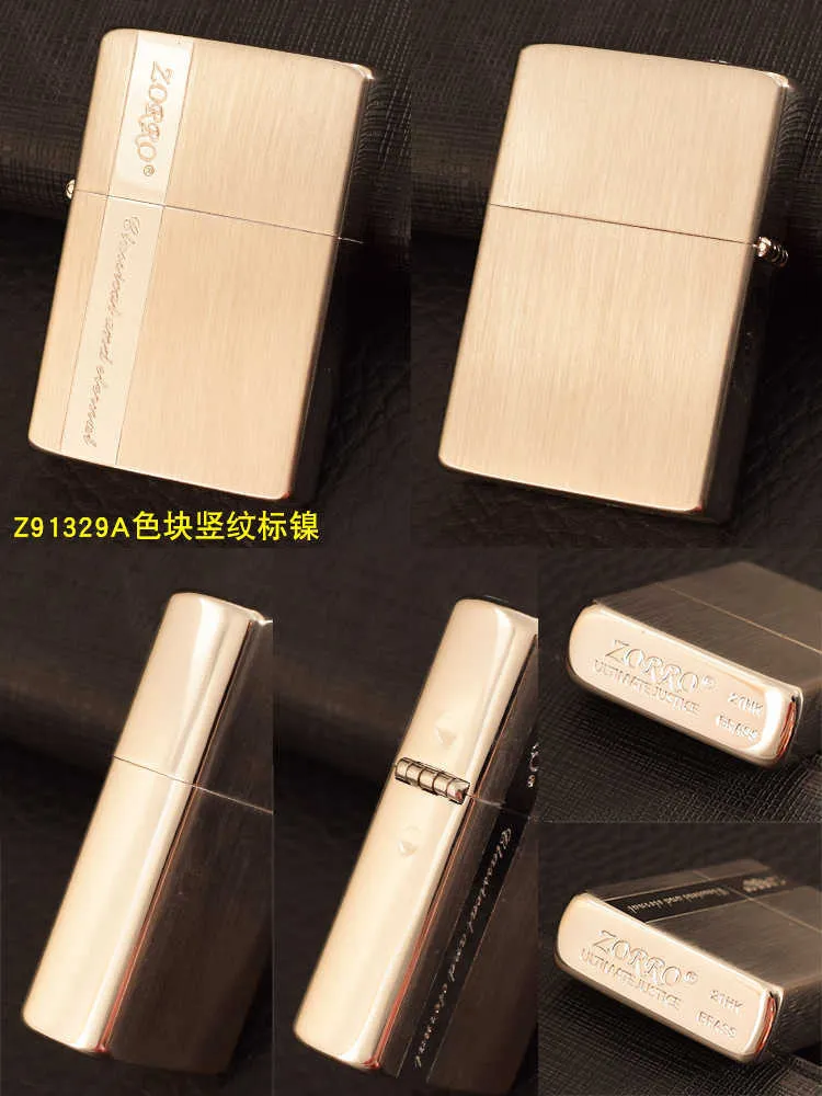 Zorro Lighters Ultra Thin Kerosene Lighter: Pure Copper Wire Drawing ...