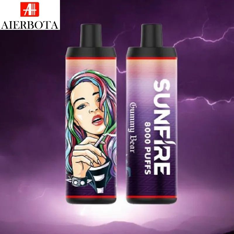 Original Sunfire Puff 9000 8000 7000 6000 5000 Disposable E Cigarette