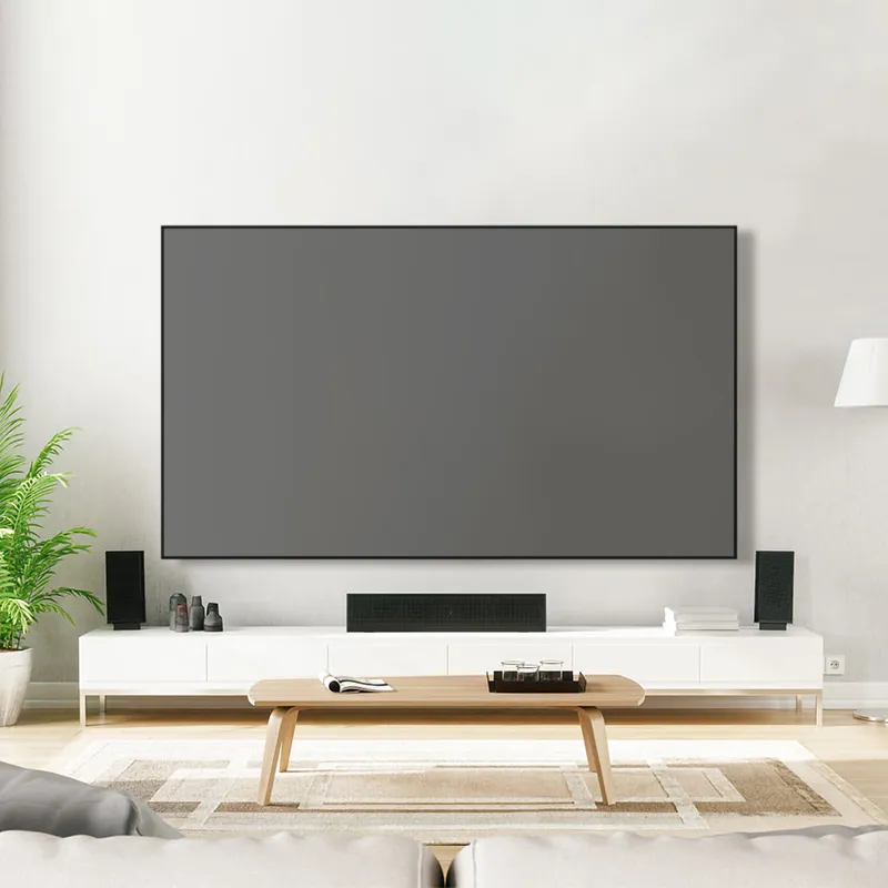 DHgate.com:4K/8K Nano Grey Metal ALR Fixed Frame Projector Screen | 1CM ...