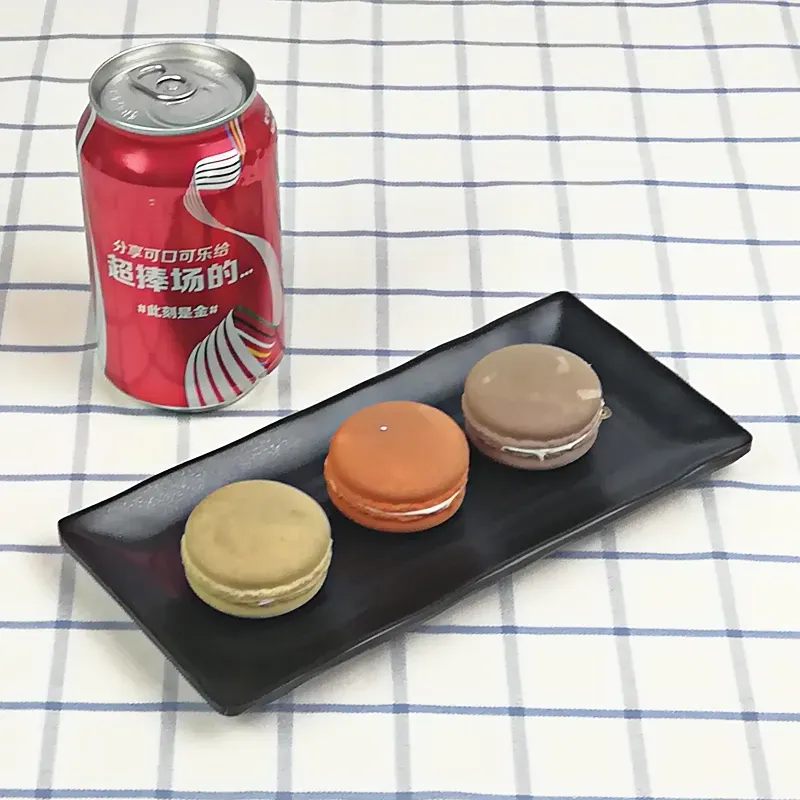Japanese Style Melamine Dinner Plate - Rectangular Sushi Serving Dish ...