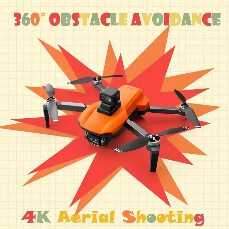 DHgate.com:360° Obstacle Avoidance Drone with 50X Zoom, Optical Flow ...