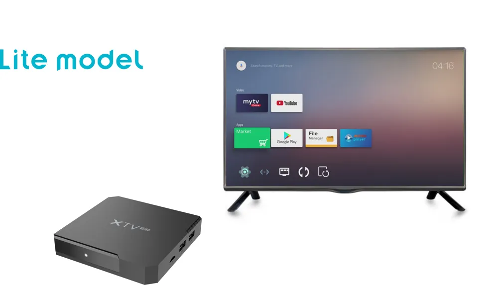XTV SE2 Lite Android 11 Smart Box Tv With Xtream StalkerID, 2G/8G WiFi ...