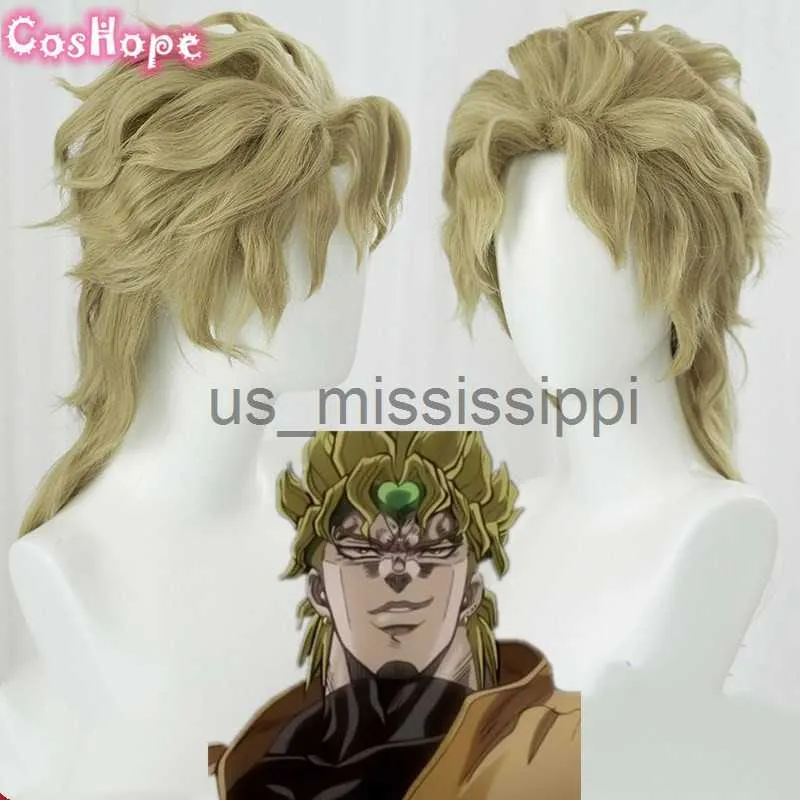 DHgate.com:Golden Short Wig for Men, Dio Brando Cosplay Wig from Jojos ...
