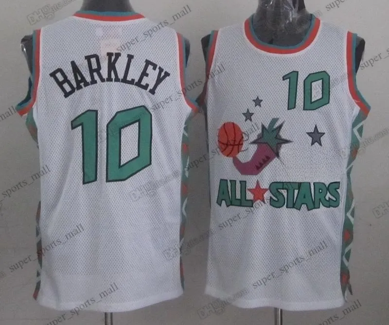 Custom XS 6XL 1996 All Star Retro Basketball Jerseys Hardaway Richmond ...