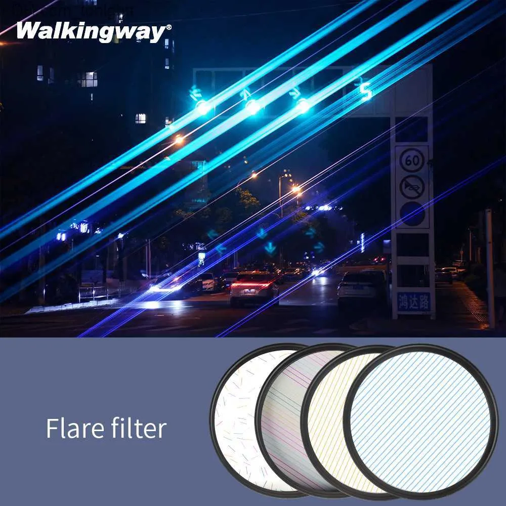Cinematic Lens Flare Filter Kit - Circular Effect Filters: Blue ...